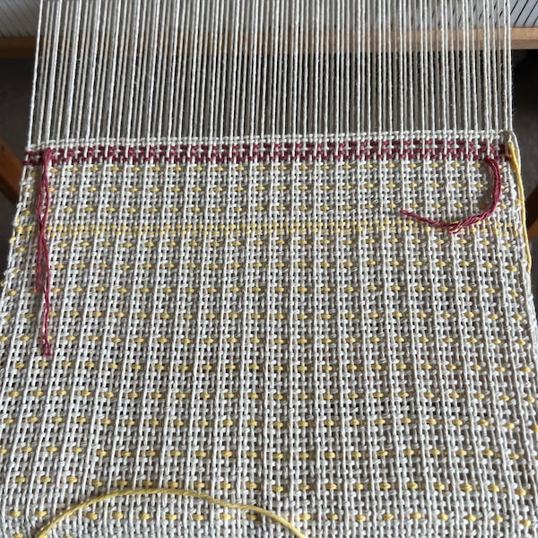 Rigid Heddle Loom Pattern, 8 Dent Reed, Garden Rows Towel - Etsy