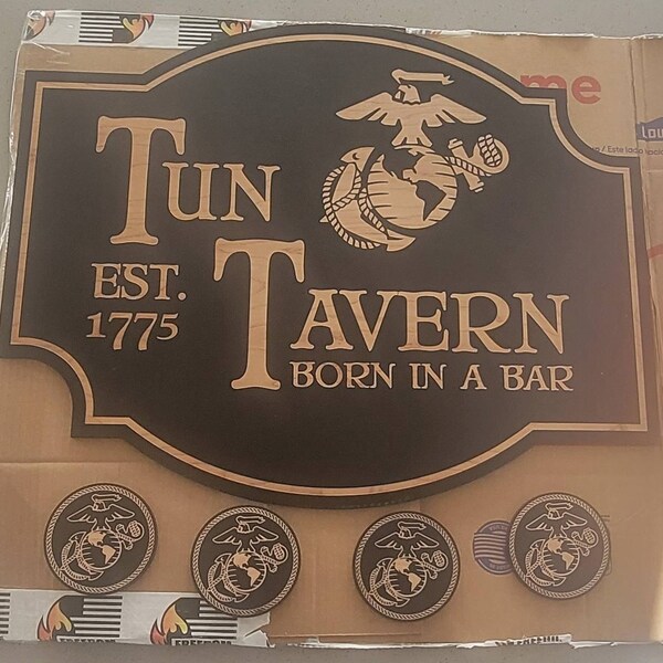 Tun Tavern Wall Sign - Etsy