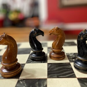 Vietnam Game Set 3 in 1: Chess Checkers and Backgammon. Great - Etsy