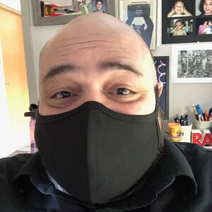 XL Face Mask for Men With Beards / 100% Cotton / Reusable and | Etsy