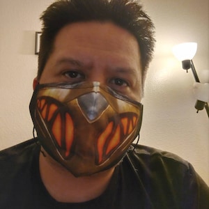MK Sub-zero MKX Face Mask | Etsy