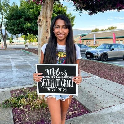 Printable Last Day of Fifth Grade, Next Stop Middle School Sign, 5th ...