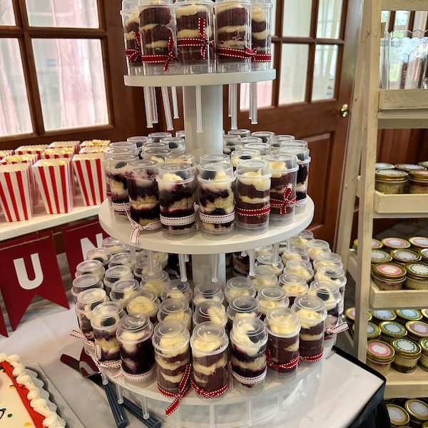 3 Tier Taller Round Push Pops Stand. Will Hold 88 Push Pops. - Etsy