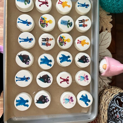 Teal Purple Elephant Baby Shower Elephant Oreo Image Edible - Etsy