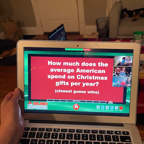 Christmas Jeoparody With Scoreboard - Fun Trivia Powerpoint Game - Mac ...