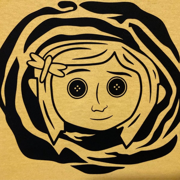 Coraline SVG, Coraline Button Eyes SVG, Multilayer, Svg Png Jpg Dxf Eps ...