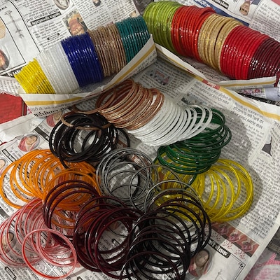 144 Bangles Multi Color Bangles 12 Pieces Each Color of 12 - Etsy