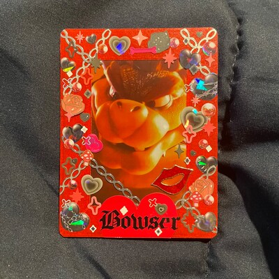 Custom Decorated Toploader Anime Vtuber Manga - Etsy