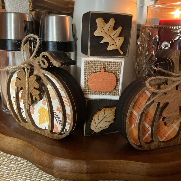 Mini Wood Sign, Hope Simple Cursive Sign, Tiered Tray Sign, Farmhouse ...