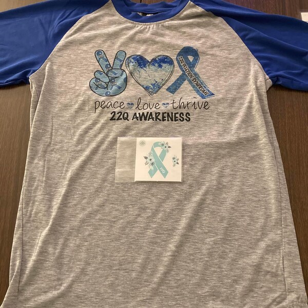 22Q Sticker, 22q11.2 Deletion Syndrome Stickers, Digeorge Syndrome, 22Q ...