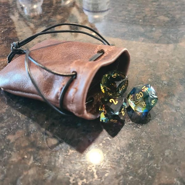 Full Set Obsidian Polyhedral Dice Set Set Warlock Style - Dungeons and ...