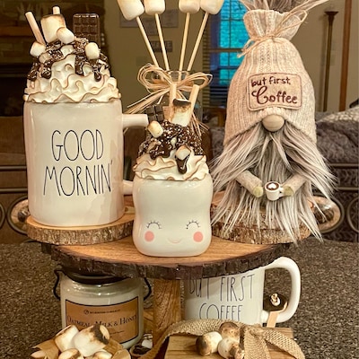 Mini Campfire Marshmallows Tin With Faux Marshmallows, Vintage ...