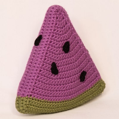 Watermelon Slices Crochet Pattern - Etsy