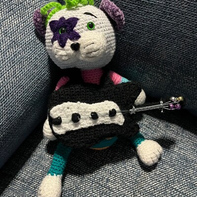 CROCHET GUITAR PATTERN Pdf Mini Guitar Amigurumi Tutorial Miniature ...