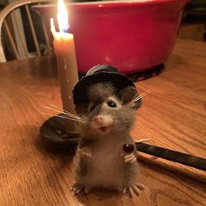 Needle Felted Mouse, Teddy Animals, Handmade. - Etsy