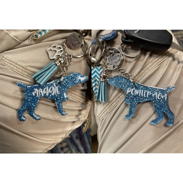 Customizable Pointer Keychain, Personalized Pointer Keychain, Pointer ...