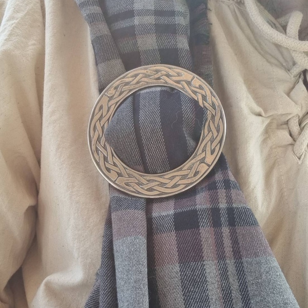 Pewter Scarf Ring - Dragonfly - Etsy