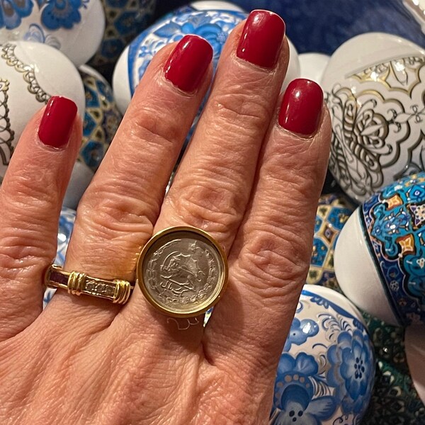 Adjustable Persian Arabic Letter Bangle Bracelet • Cuff Bracelet • Nun ...