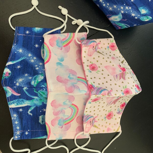 Four Size Face Mask Pattern and Instructions | Large | Medium | Small ...