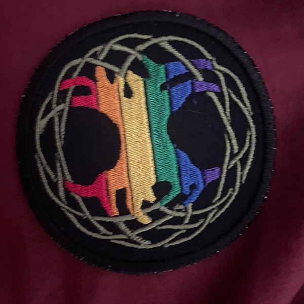 Asexual Ace Pride Pentacle Sew on Embroidered Patch - Etsy
