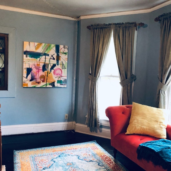 Huge, Original Abstract Painting by Marcy Chapman. Ready to Ship ...
