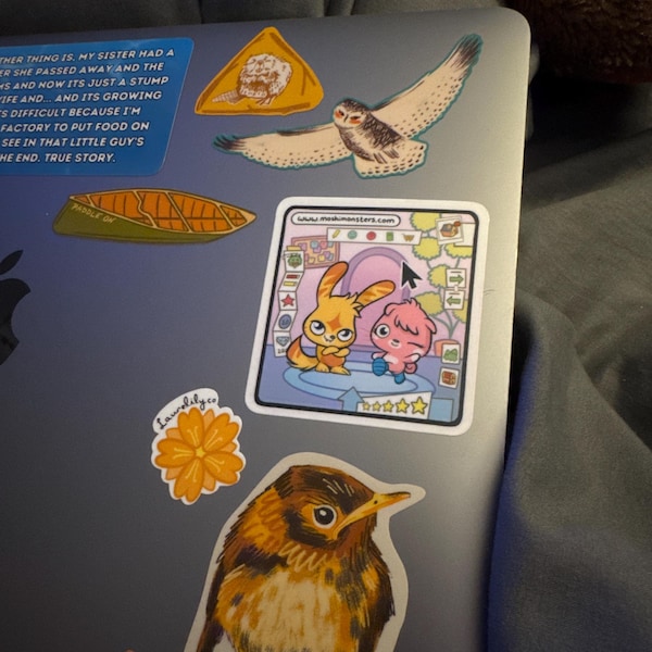LPS Holographic Sticker | Waterproof Vinyl Laptop Decals | Pet Cat Dog ...