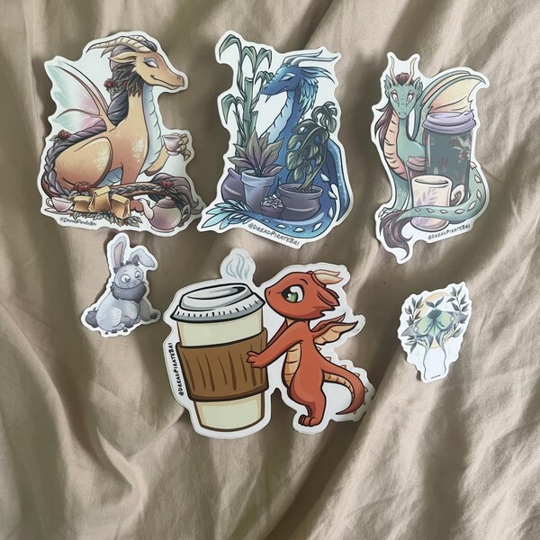 Art Mage Vol.1 and Vol.2- STICKER SHEETS - Etsy