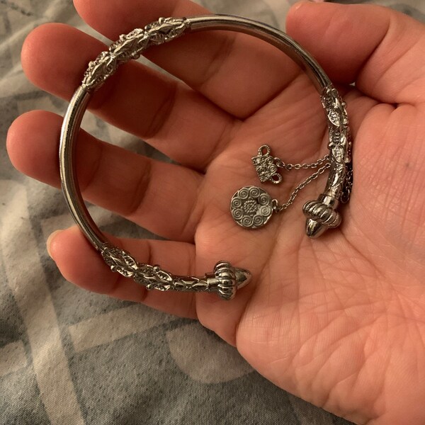 925 Silver Trinity Hmong Phiaj Ring - Etsy