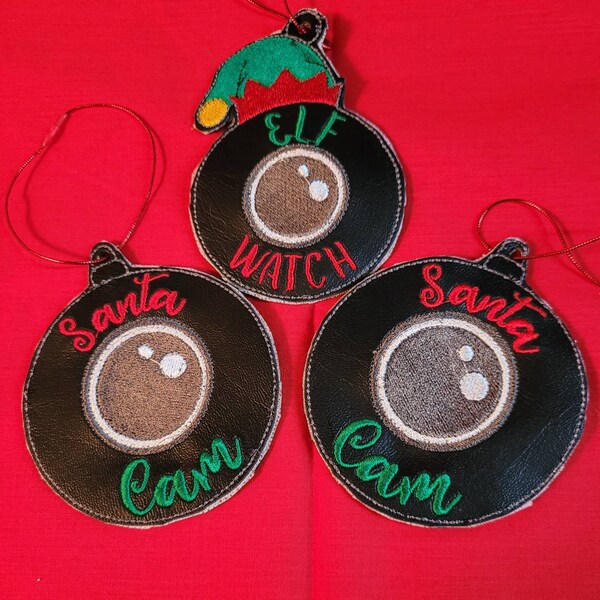 ITH Camera Watch Ornament Set of Three- 4x4 and 5x7 Grouped Included ...