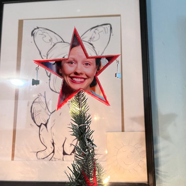 I’m a Star!! - Pearl Christmas Tree Topper - Etsy