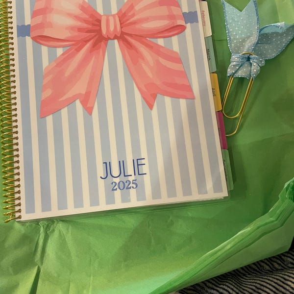 Fiesta Floral Teacher Planner// Navy and Hot Pink Teacher Planner ...