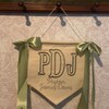 Personalized Baby Name Banner – Welcome Sign With Bows, Hospital Door ...