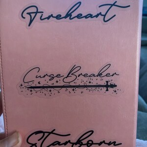 Curse Breaker ACOTAR Waterproof Sticker Feyre Archeron A Court of ...