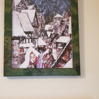 Arthur Rackham, the Night Before Christmas, 1931, Santa, Sled, Toys ...