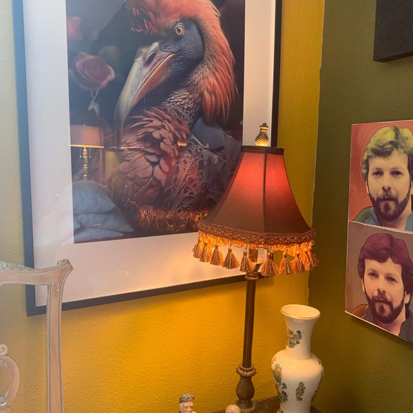 Vintage Alien Art, Dark Academia Cowboy, Wild West, Vintage, Dark Art ...