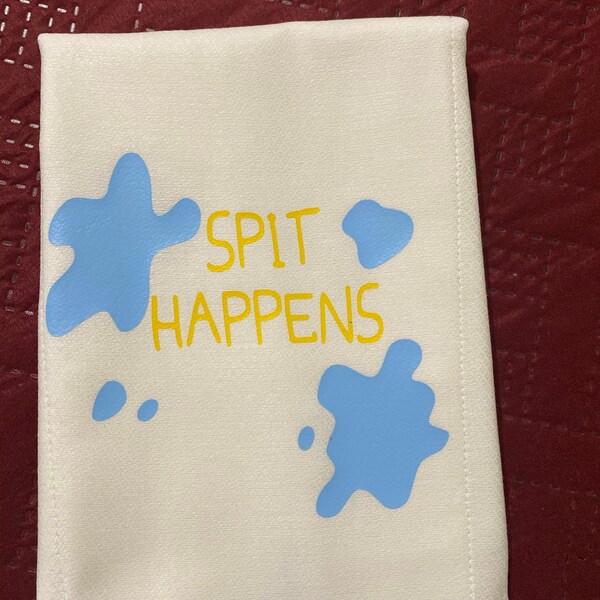 Spit Happens SVG File Cutting Template - Etsy