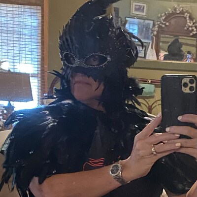 Blue Bird Mask, Masquerade Masks Women, Owl Mask, Bird Mask - Etsy