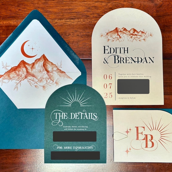 VELLUM Wedding Invitation Jacket, Modern Translucent Card Wrap, 5x7 ...