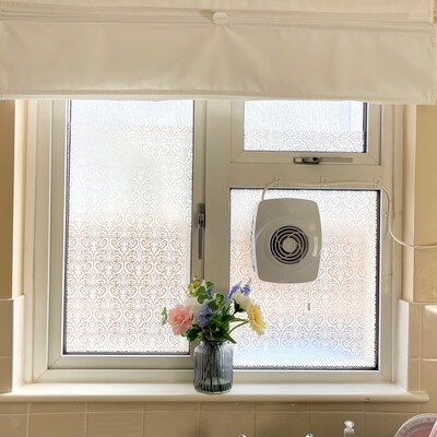 45cm Wide up to 15m Long Alkor ALBA Window Sticky Back Plastic Vinyl ...