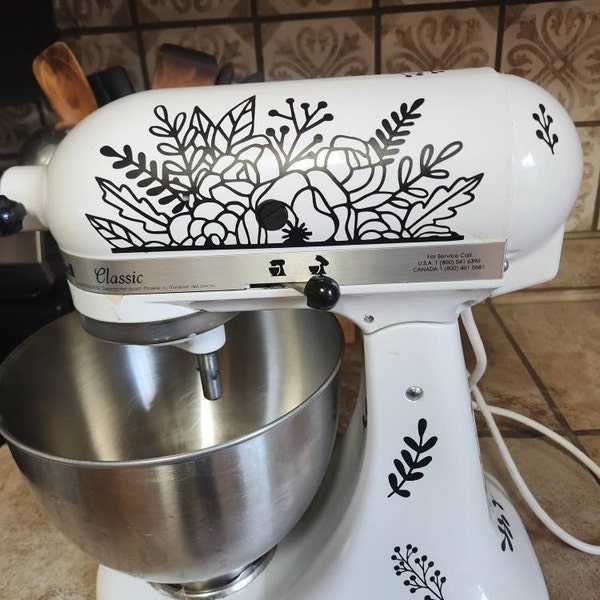 Mountain Inspired Design Kitchenaid Mixer Decal Sticker Kitchen Mixer ...