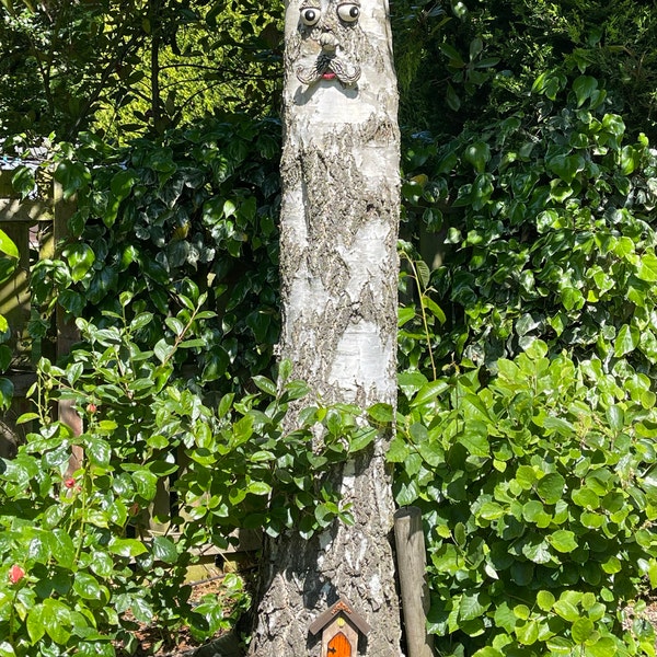 Tree Face Halloween, Scary Ghost Face, Witch, Spooky Ghost, Outdoor ...