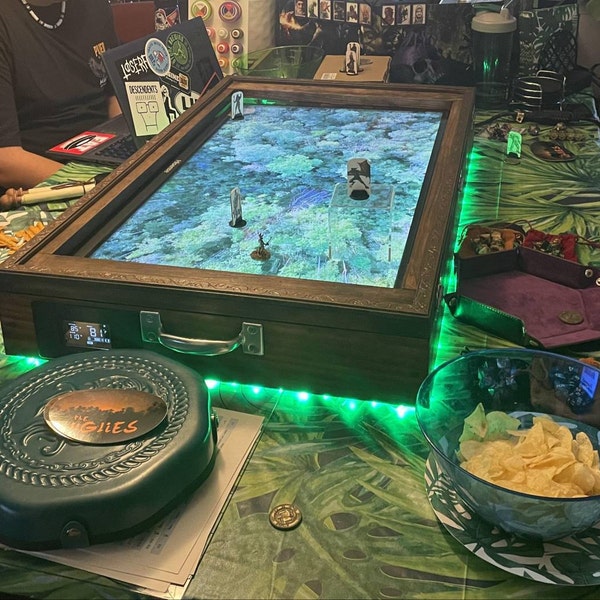 Wall-mounted Dnd Table Top (TV Included) - Etsy
