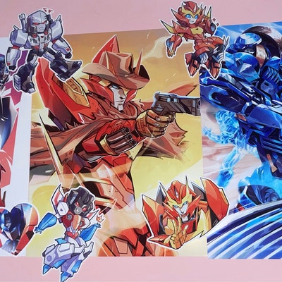 Starscream Transformers IDW Print - Etsy