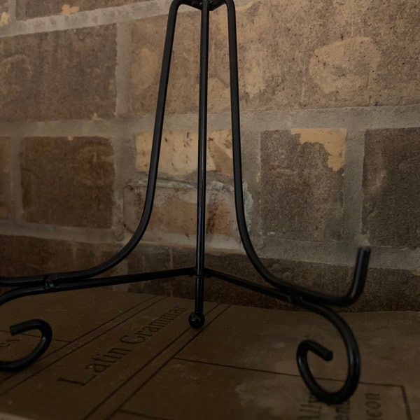 Decorative Metal Easel Stand - for Displaying Your Frame or Embroidery ...
