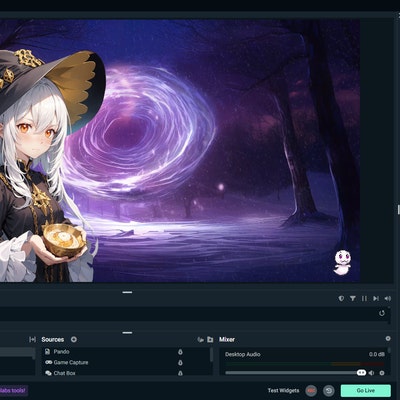 ANIMATED VTUBER BACKGROUND / Popstar Scene / Singer Perfect Loop ...