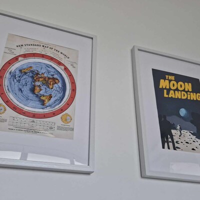 2 X A0 Gleason Maps restored Edition and Copy of Original With Broken ...