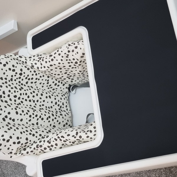 Wipeable Cushion Cover for IKEA Antilop Highchair - Dots on White - Etsy