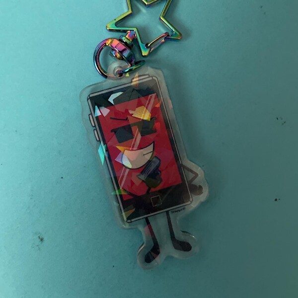 Mephone 4s Inanimate Insanity Holographic Acrylic Keychain/charm ...