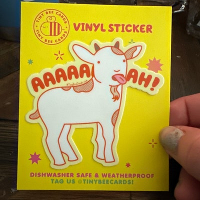 Triceratops Encouragement Vinyl Sticker you Can Do It If You Tri ...