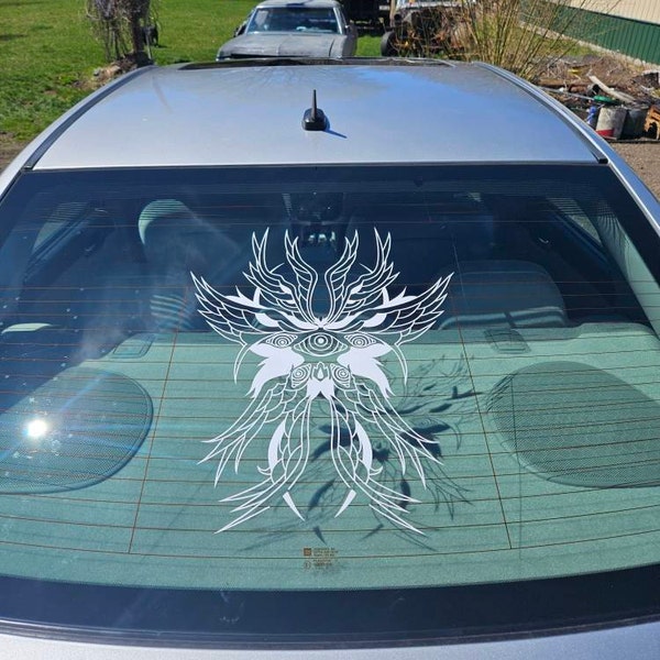 Biblically Accurate Guardian Angel JDM Car Decal Windshield Banner - Etsy